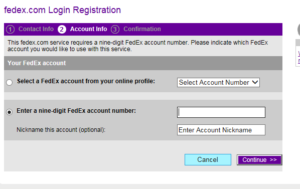 How to Setup FedEx Online Billing - Franklin Parcel