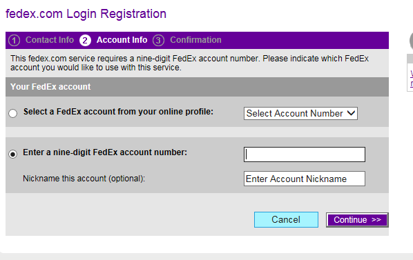 How to Setup FedEx Online Billing - Franklin Parcel